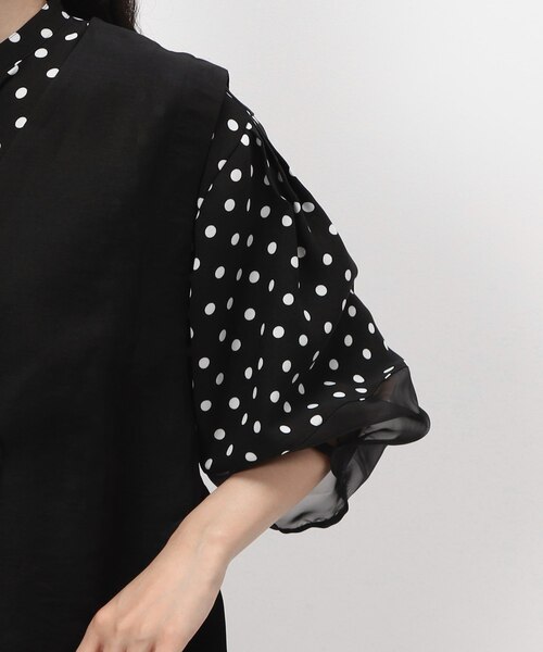 サイズ 〕 紙ツイル ジレ｜ギャバジンK．Tの通販｜&mall（アンド