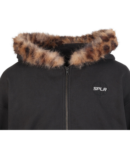 SPLR（SPLR）Leopoard フルジップ フーディー 2521-18113-01200