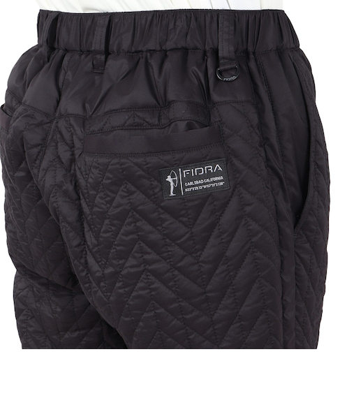 フィドラ（FIDRA）ゴルフウェア 中綿 ヘリンボーンキルトイージー