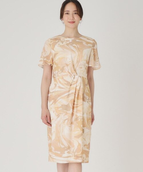 洗える／日本製】柄ワンピース｜クードシャンスの通販｜&mall（アンド