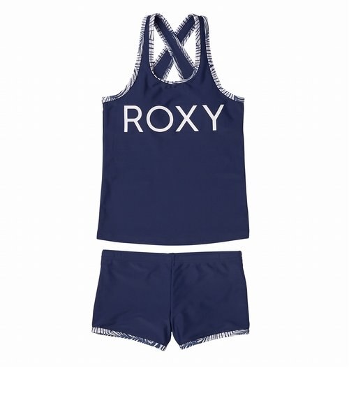 【ROXY ロキシー 公式通販】ロキシー（ROXY）キッズ タンキニ (100-150cm) MINI DEEP WATER | クイックシルバー（Quiksilver）の通販 - &mall