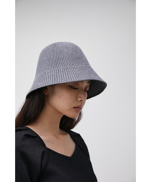 KNIT FLARE HAT | AZUL by moussy（アズールバイマウジー）の通販 - &mall