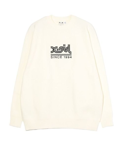 EMBROIDERED LOGO KNIT TOP | X-girl（エックスガール）の通販 - &mall