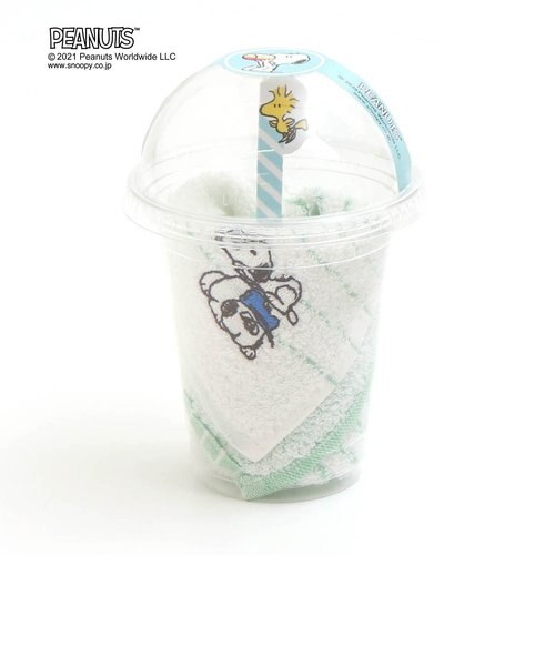 【PEANUTS】BREEZE別注カップジュースミニタオル | F.O.Online Store（エフオーオンラインストア）の通販 - &mall