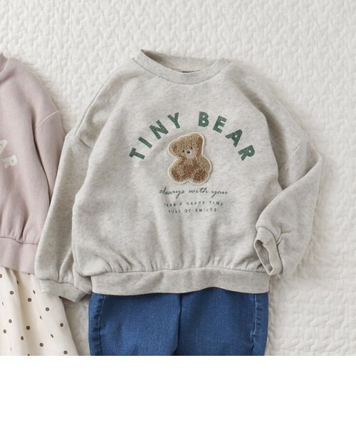 tiny bear 3柄アソートモチーフトレーナー | F.O.Online Store（エフオーオンラインストア）の通販 - &mall