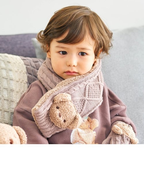 tiny bear モチーフマフラー | F.O.Online Store（エフオーオンラインストア）の通販 - &mall