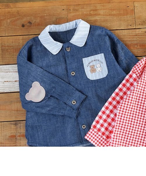 tiny bear ワッペン付きシャツ | F.O.Online Store（エフオーオンラインストア）の通販 - &mall