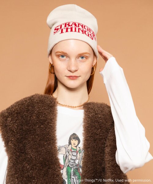 Stranger Things Beanie/ ストレンジャーシングス ロゴビーニー/ストレンジャーシングス ニット帽 | FREAK'S ...