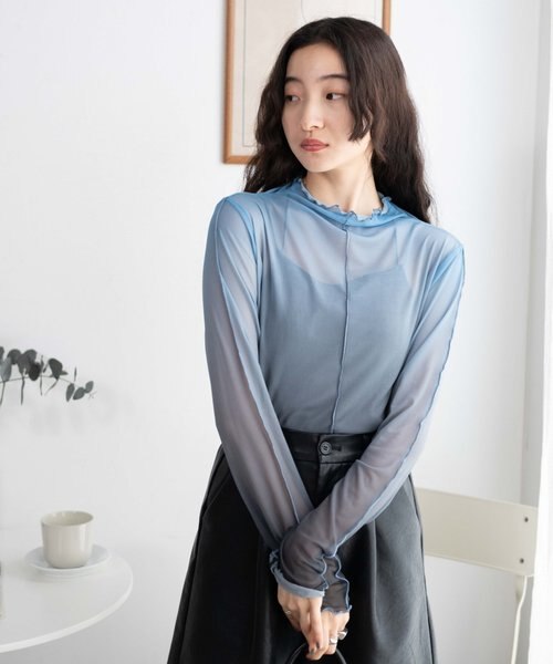 グラデーションシアーロンT | WEGO（ウィゴー）の通販 - &mall