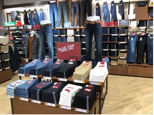 EDWIN OUTLET | 三井アウトレットパーク 大阪門真