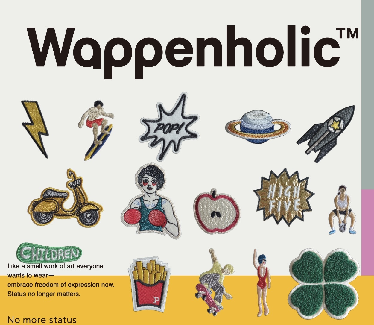 Wappenholic, a patch specialty store, will be holding a pop-up event at ...